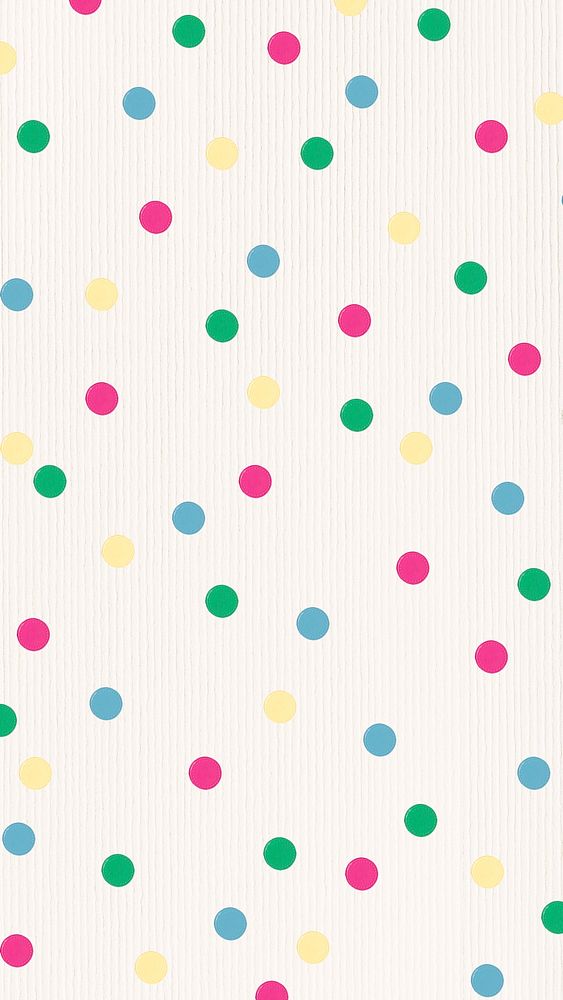 Colorful polka dot patterned background | Free Photo - rawpixel