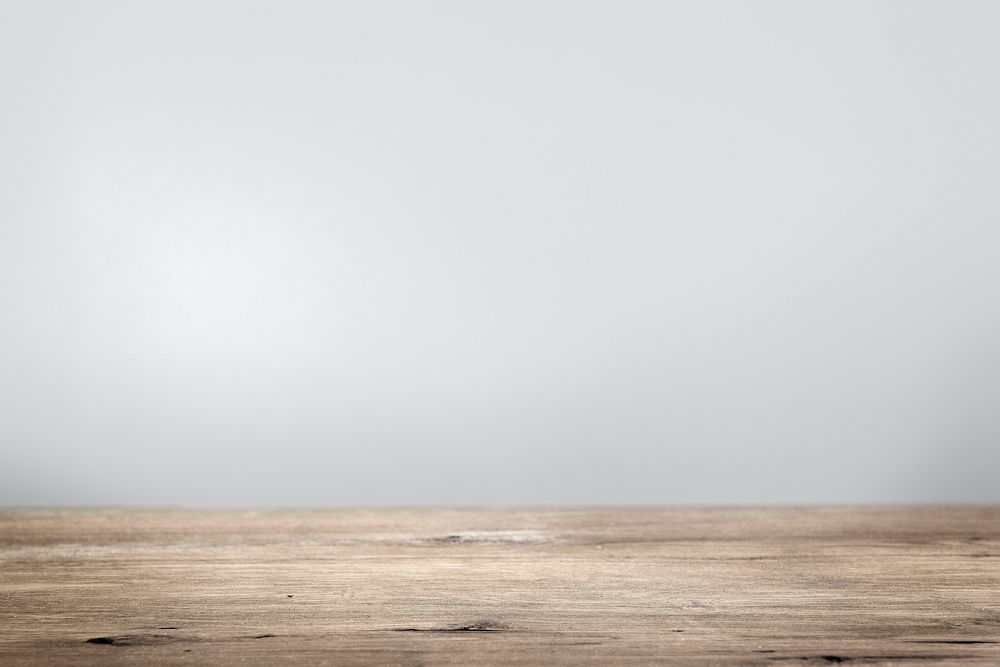 Plain gray wall with wooden | Premium Photo - rawpixel