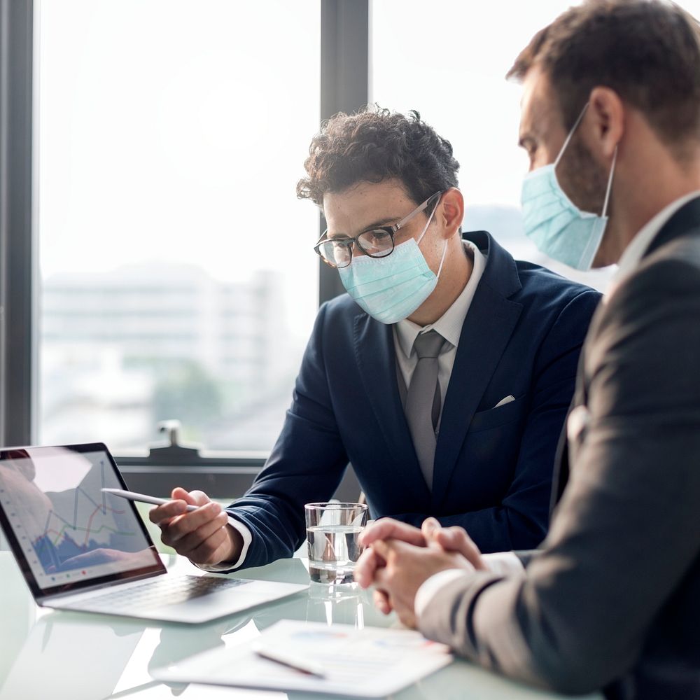 Corporate business men in face | Free Photo - rawpixel