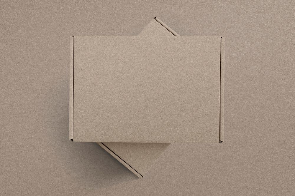 Kraft paper brown box product | Premium Photo - rawpixel