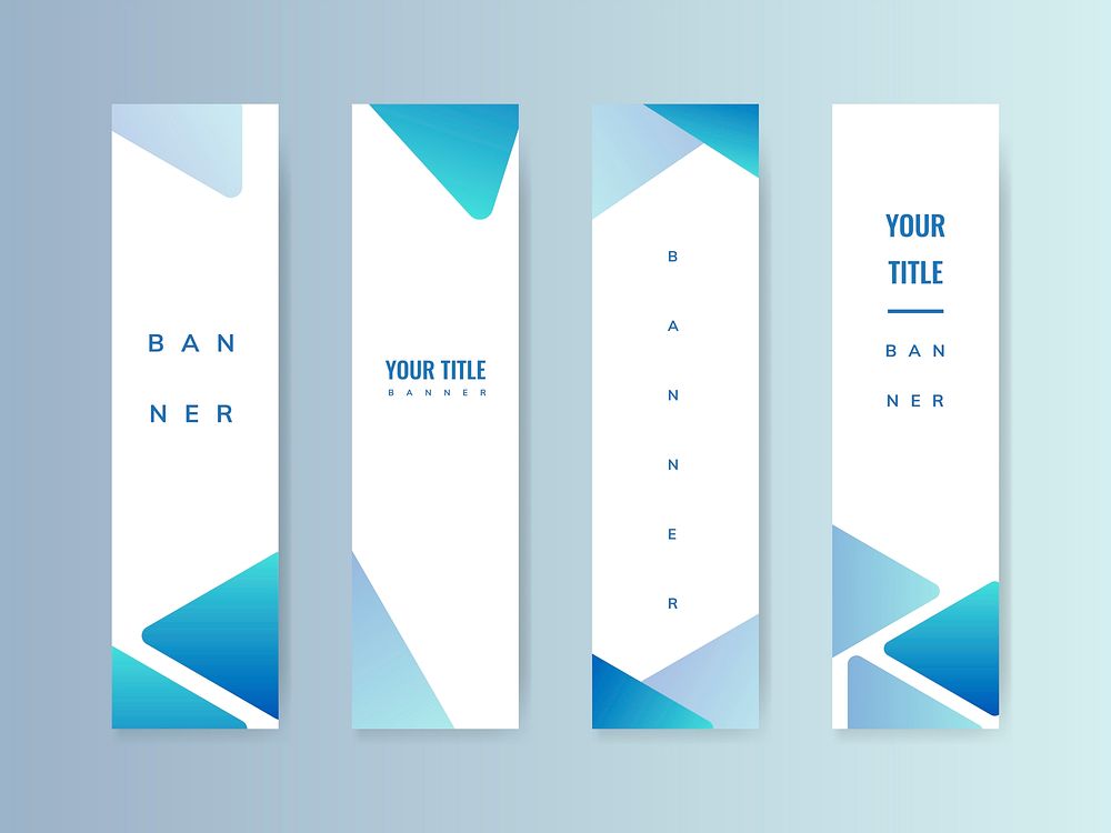 Blank abstract design banner illustration | Free Vector - rawpixel