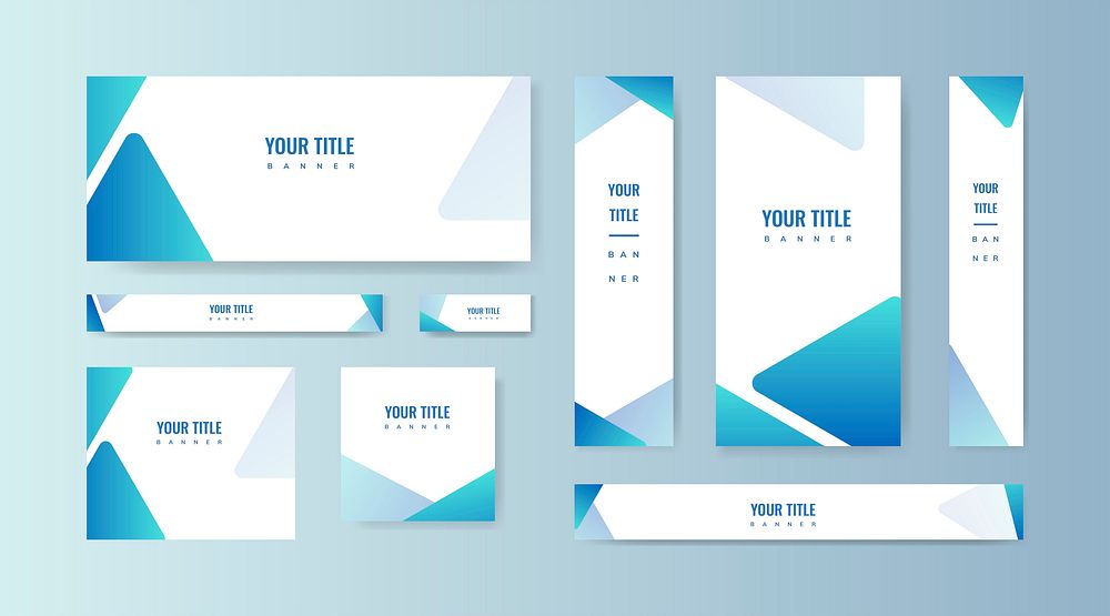 Blank abstract design banner illustration | Free Vector - rawpixel