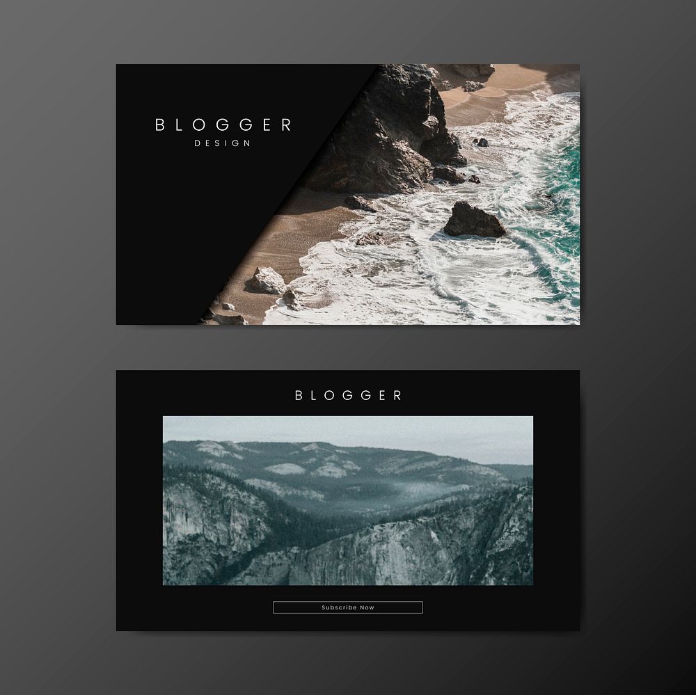 Travel photography blog header template | Free Vector - rawpixel