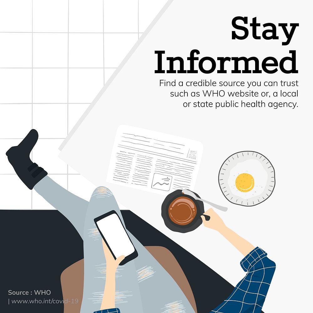 Stay informed and get the facts | Free Vector - rawpixel