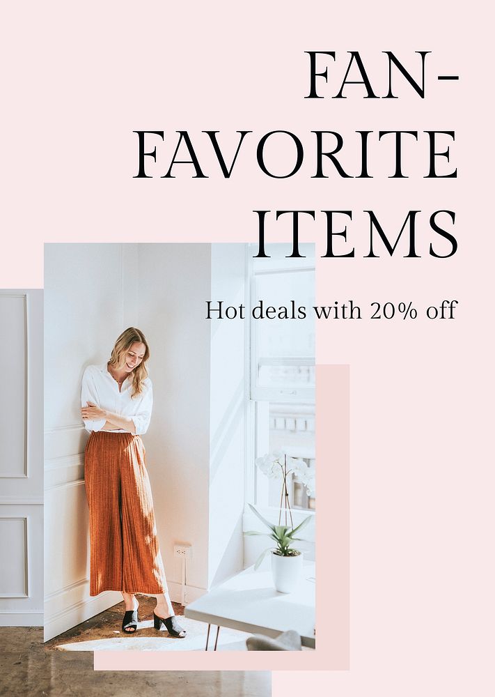 Fan favorite items template psd | Premium PSD Template - rawpixel