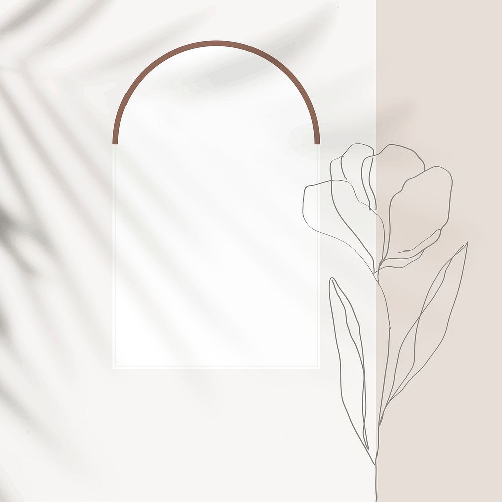 Beige feminine frame, aesthetic design | Free Vector - rawpixel