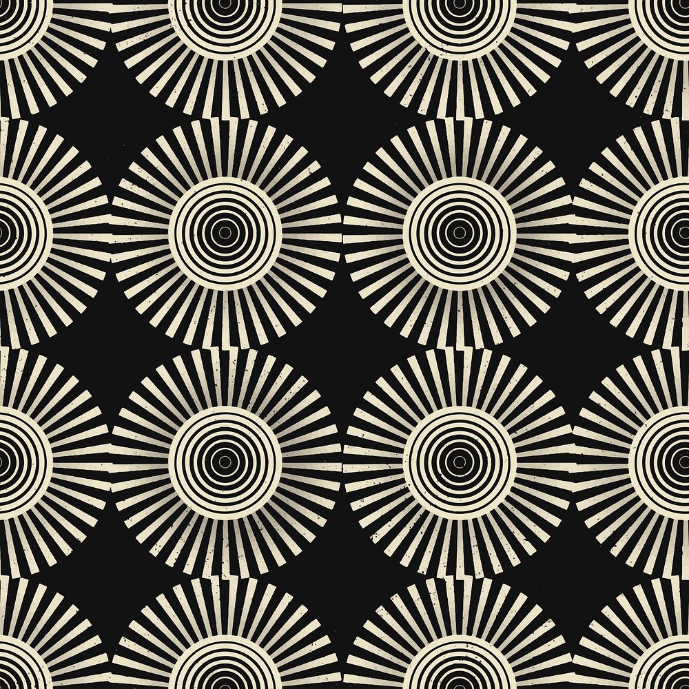 Geometric circle background, seamless round | Free Vector - rawpixel