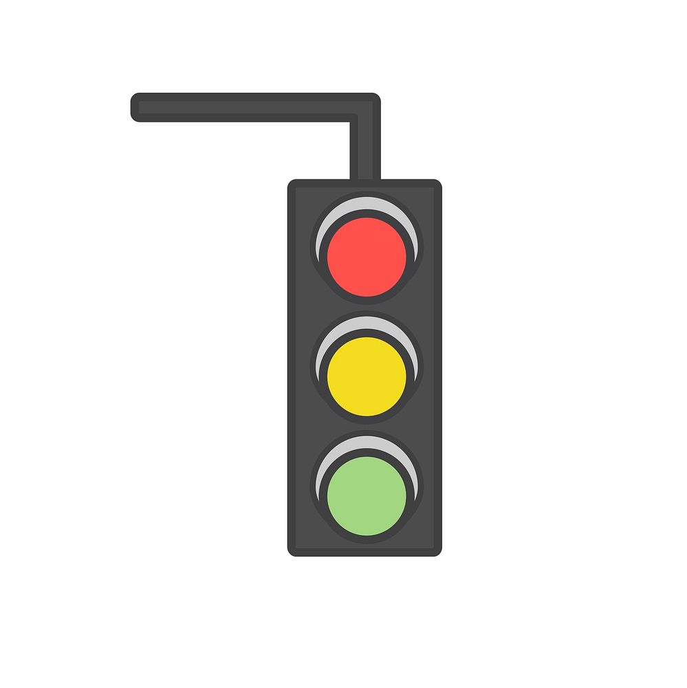Illustration of a traffic light | Premium Icons - rawpixel