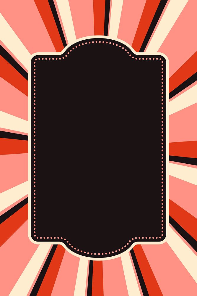Retro pink frame design vector | Vector - rawpixel