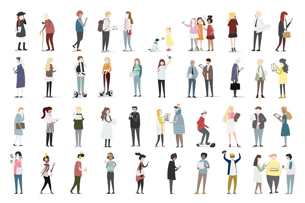 Illustration set of human avatar | Premium Vector - rawpixel