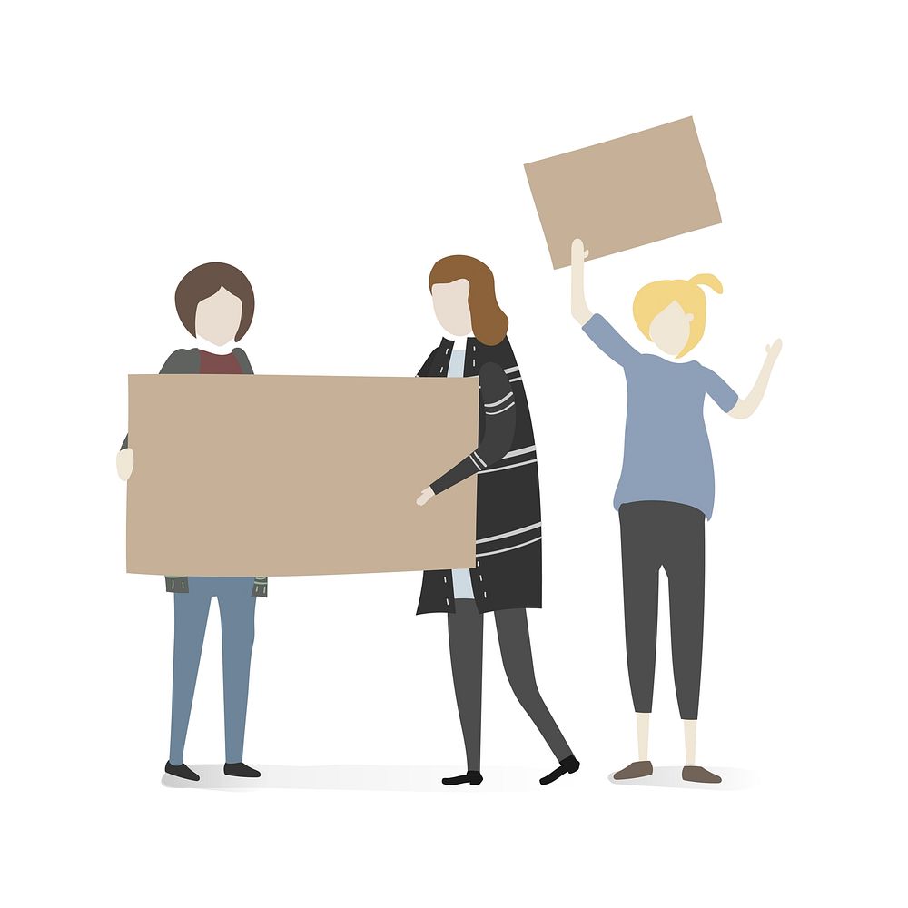 Illustration of human avatar with environment | Free Photo Illustration ...