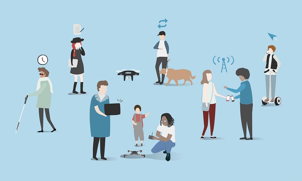 Illustration set of human avatar | Premium Vector Illustration - rawpixel