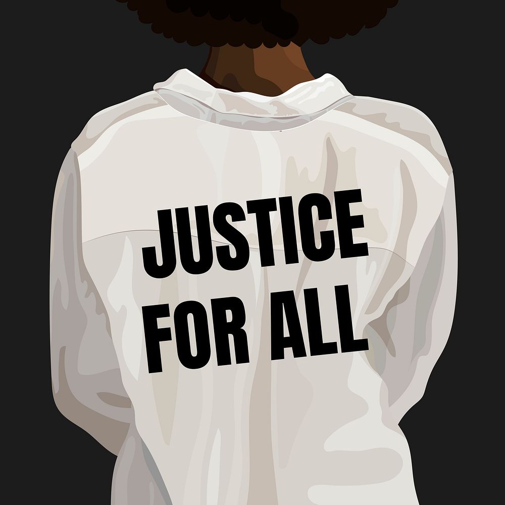 Black lives matter. Justice for all | Free Vector - rawpixel