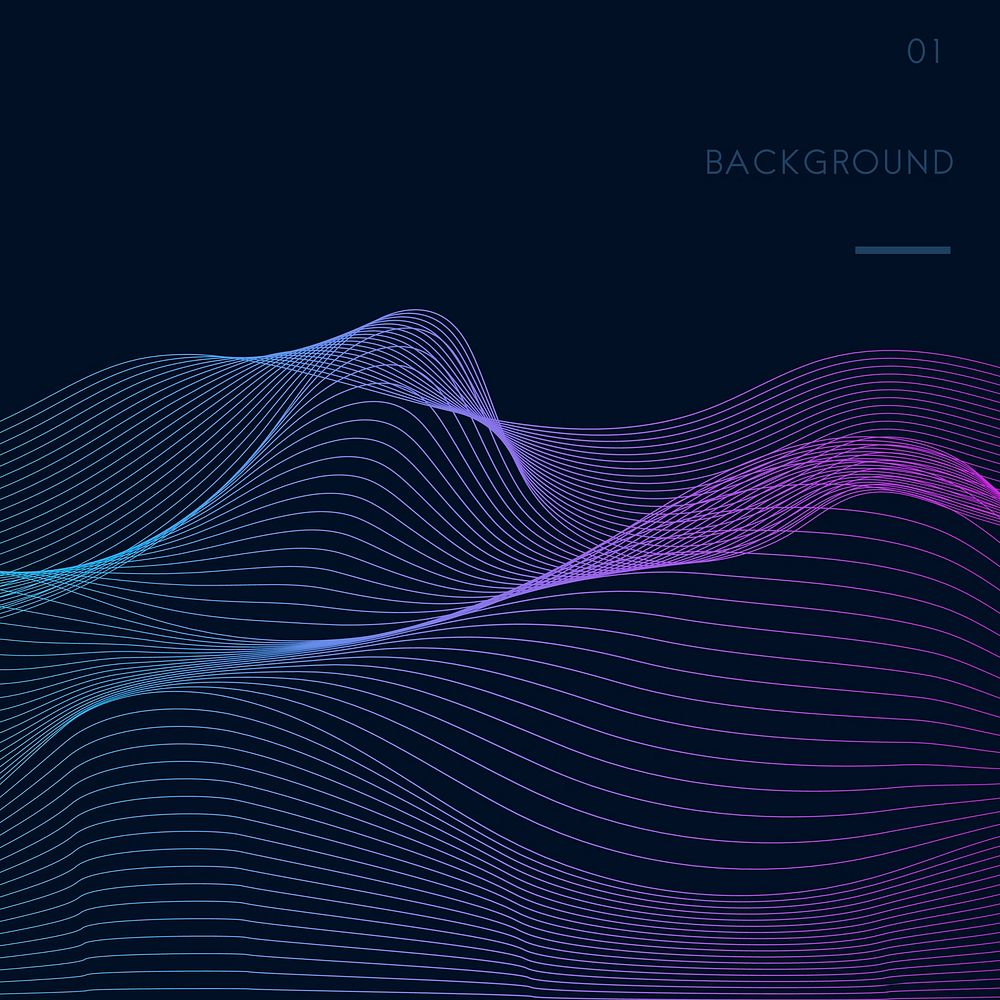 Data Visualization Dynamic Wave Pattern Premium Vector Rawpixel