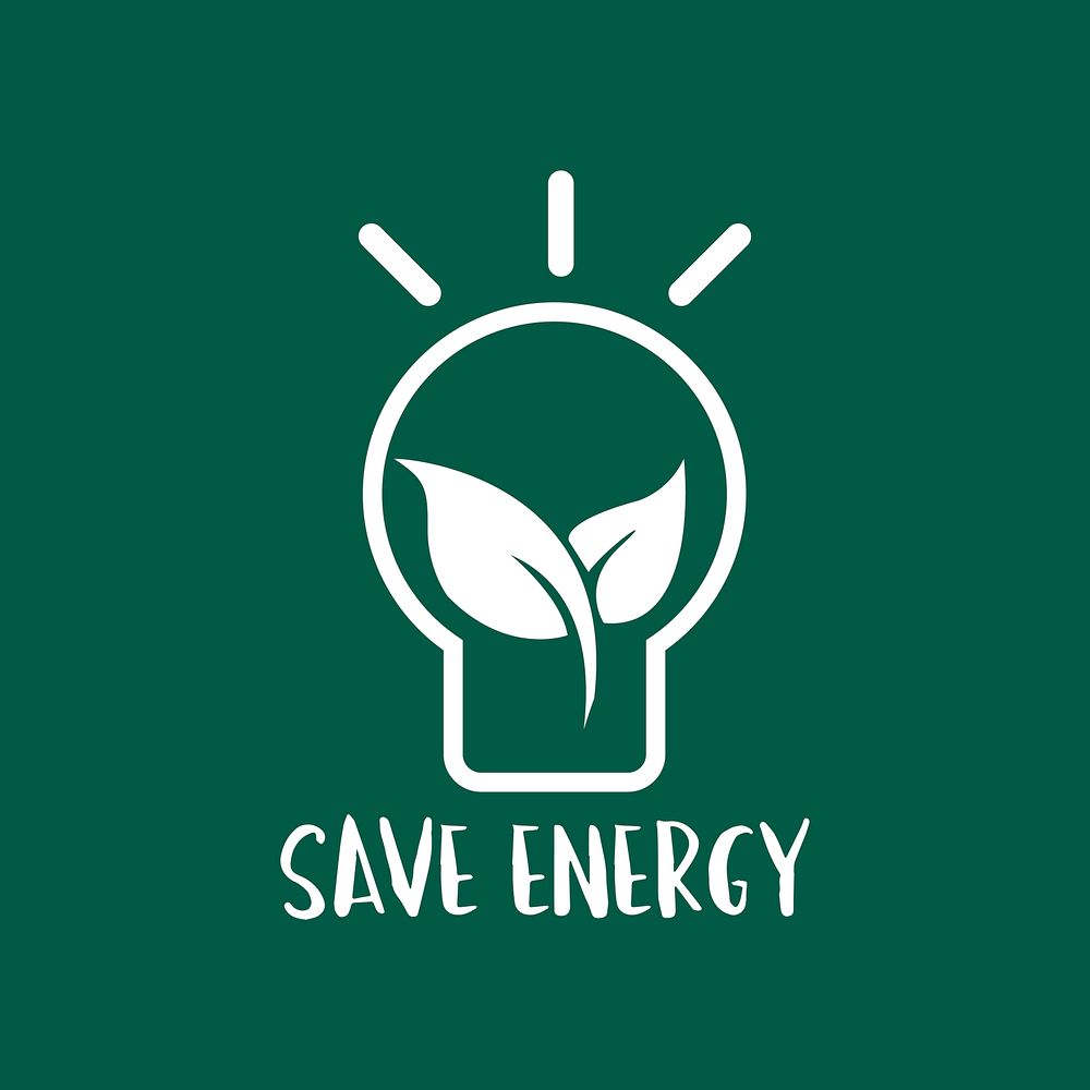 Save energy campaign light bulb | Free Vector - rawpixel