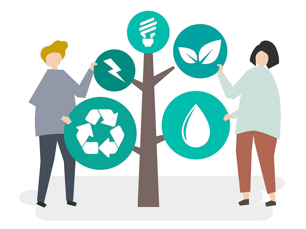 Environmental conservation and protection of our | Premium Vector ...