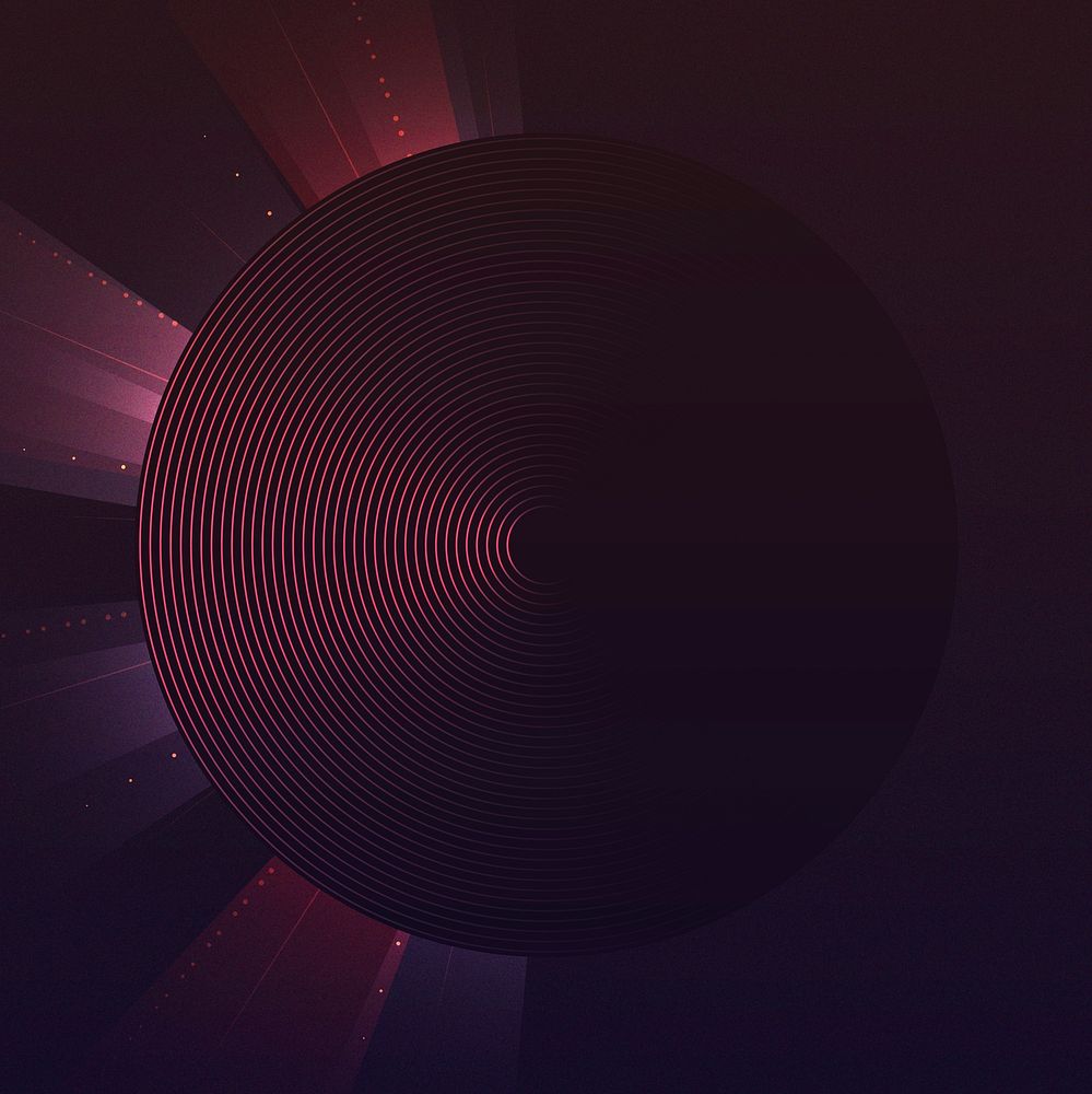 Red circle pattern background vector | Free Vector - rawpixel