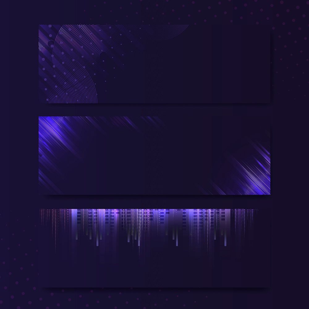 Blank violet purple rectangle neon | Premium Vector - rawpixel