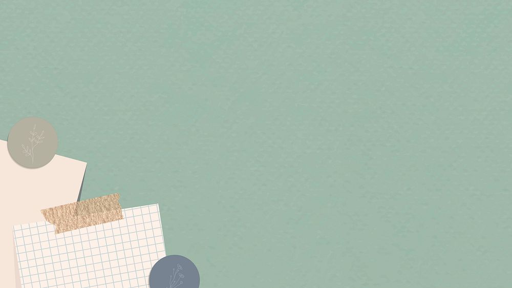 Corner decoration notepaper set with sticky | Premium Photo - rawpixel