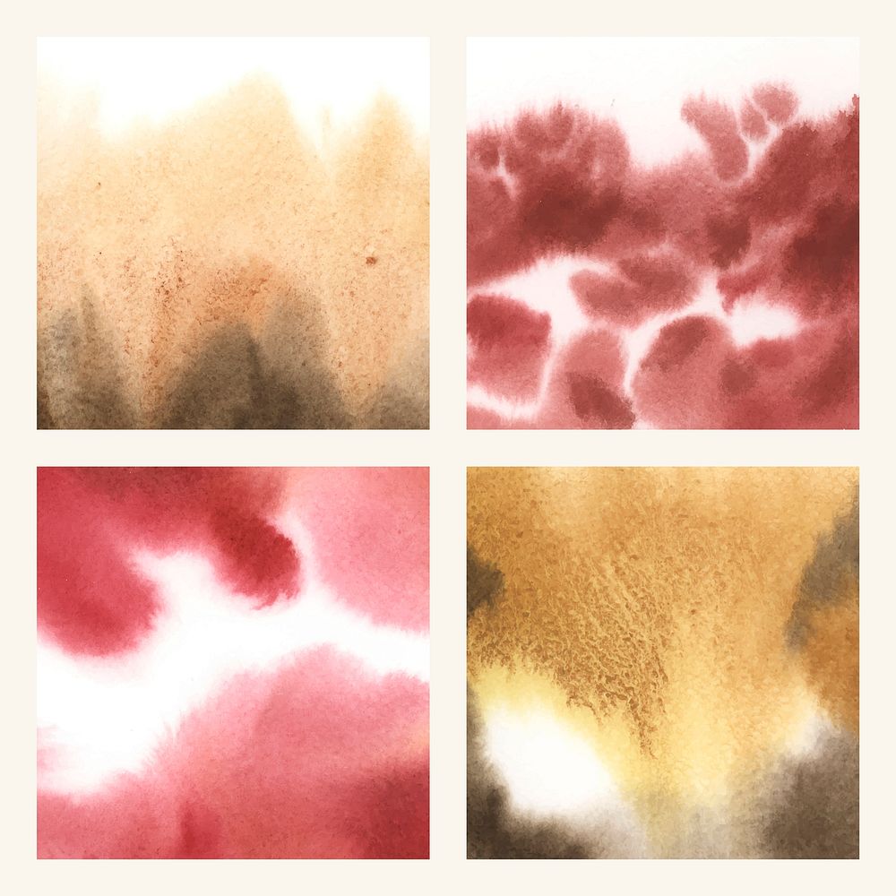 Abstract colorful watercolor stain texture | Free Vector - rawpixel