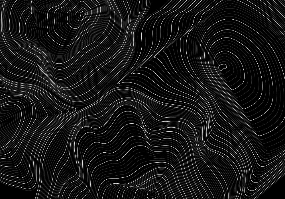 Black and white abstract map | Premium Vector - rawpixel