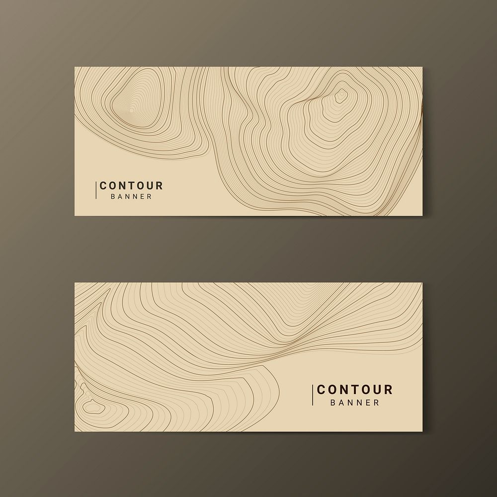 Brown abstract map contour lines | Free Vector - rawpixel