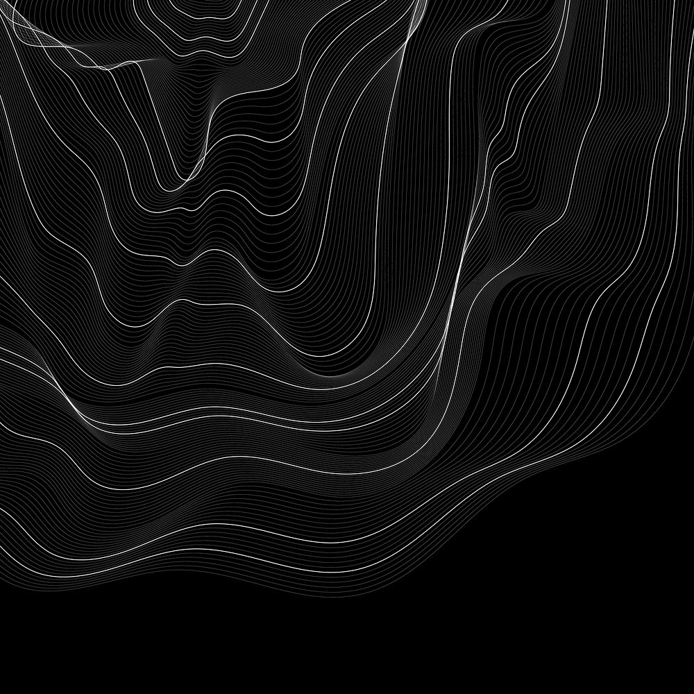 Black and white abstract map | Premium Vector - rawpixel