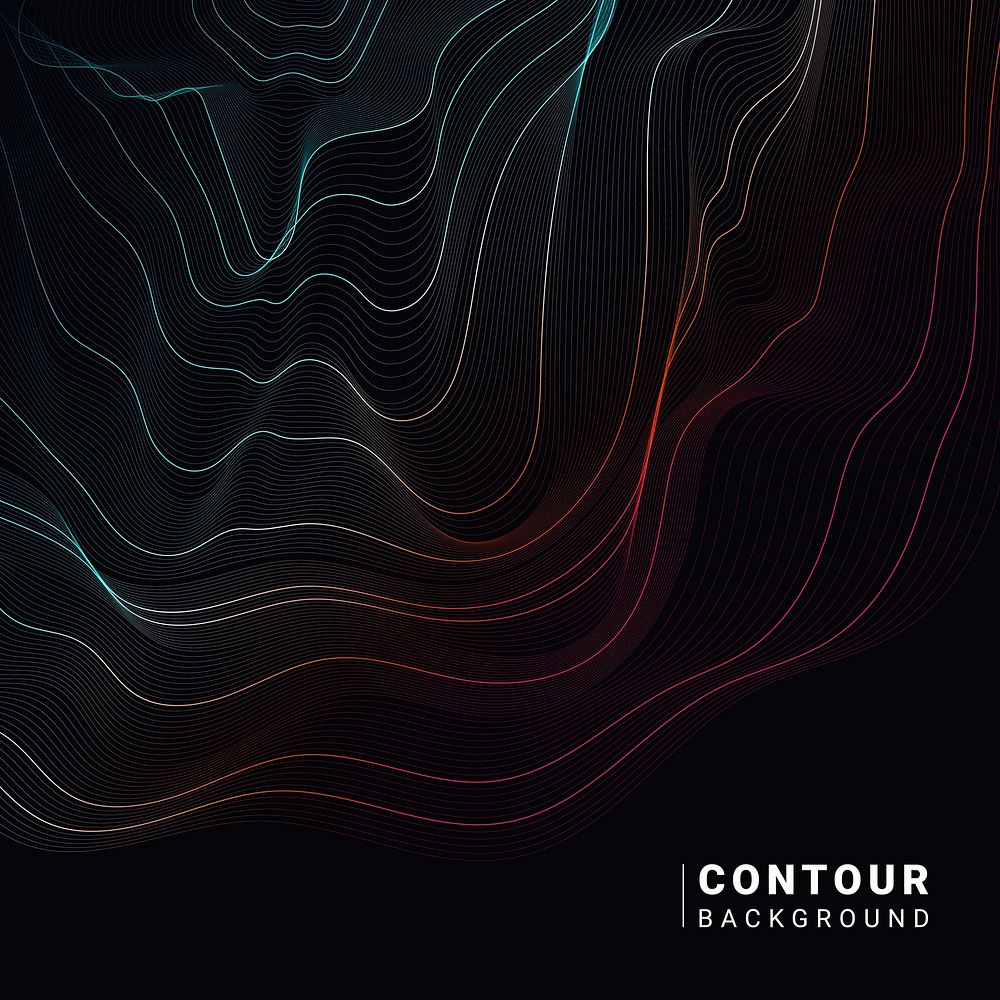 Blue and red abstract map | Premium Vector - rawpixel