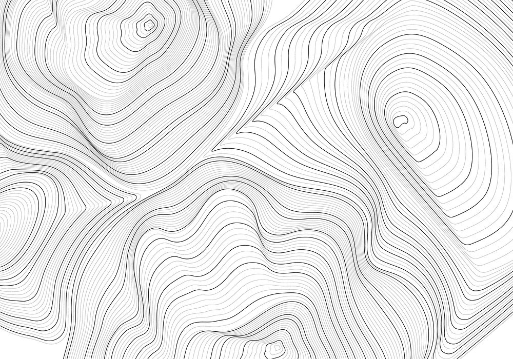 Black and white abstract map | Free Vector - rawpixel
