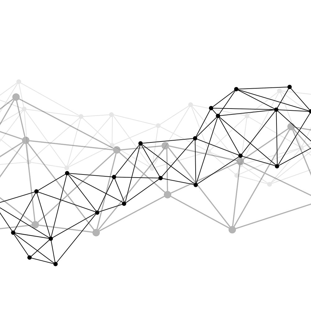 White neural texture abstract vector | Free Vector - rawpixel