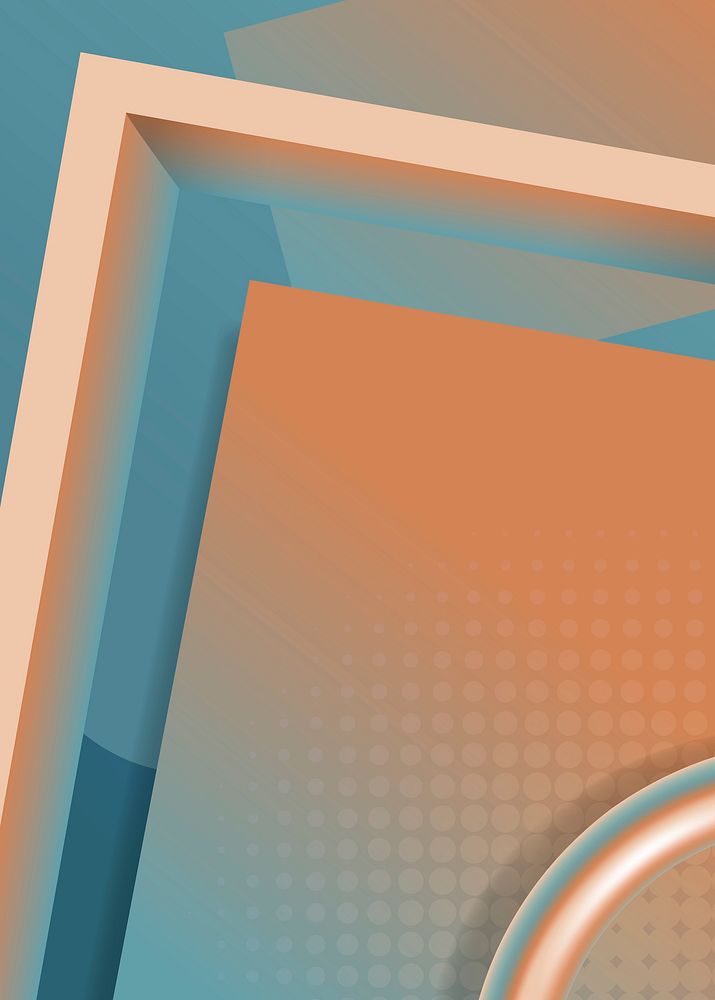 Abstract frame shape design vector | Free Vector - rawpixel