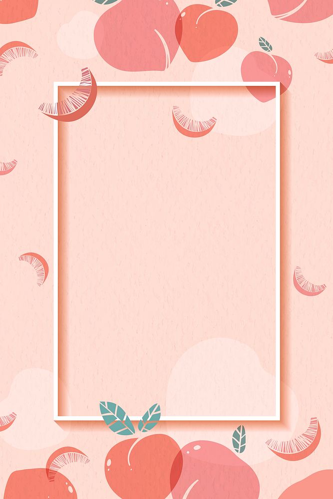 Frame on a oeach patterned | Premium Vector - rawpixel