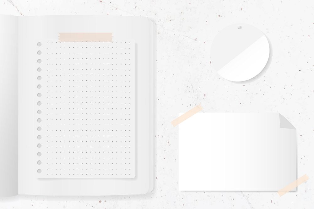 Blank note paper texture background | Premium Vector - rawpixel