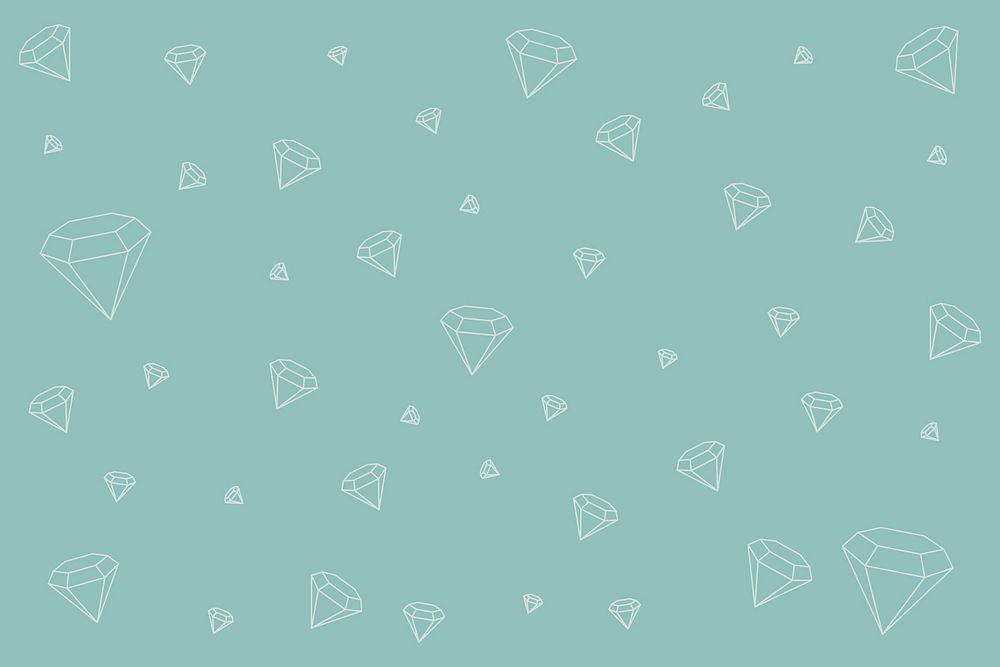 Geometric diamond design wallpaper vector | Premium Vector - rawpixel