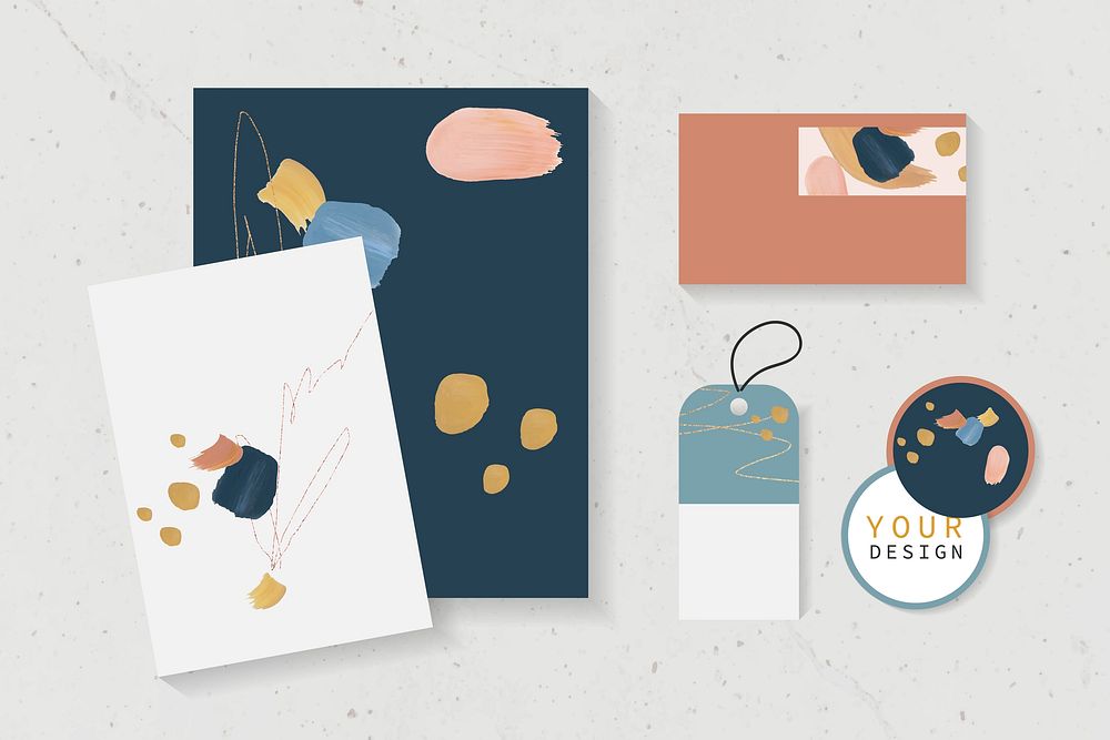 Abstract design element pattern on packaging | Premium Vector - rawpixel