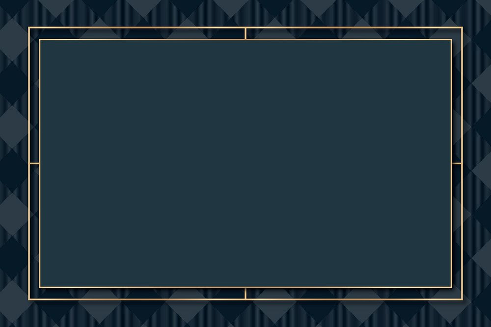 Navy blue tartan patterned frame | Premium Vector - rawpixel