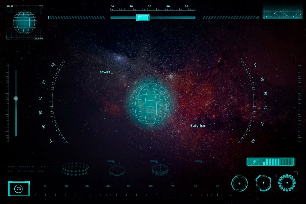 Technology interface template design elements | Premium Vector - rawpixel