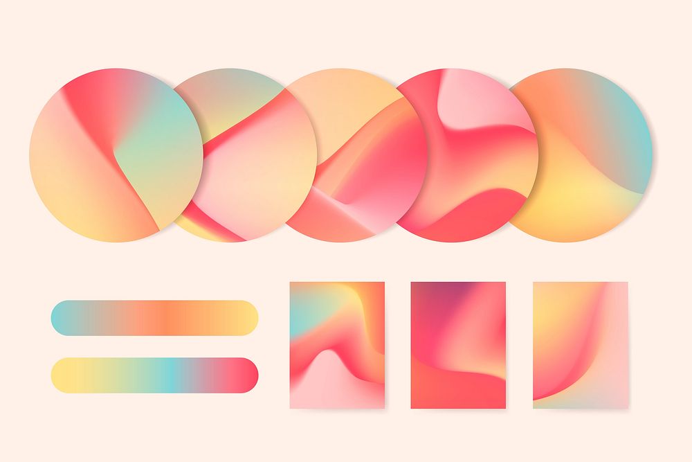 Summer gradient social media | Premium Vector - rawpixel