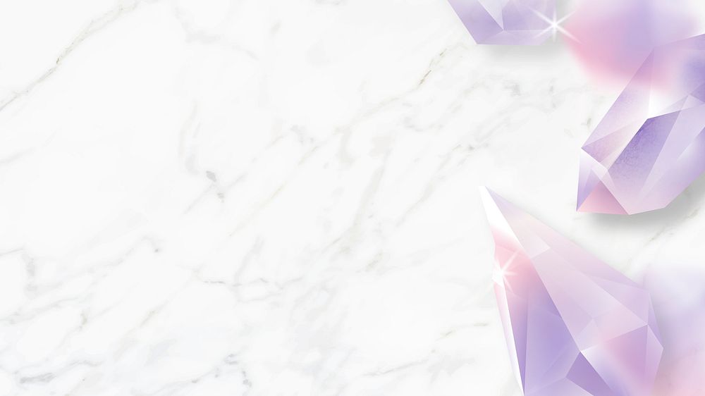 Crystal frame design on marble | Premium Vector - rawpixel