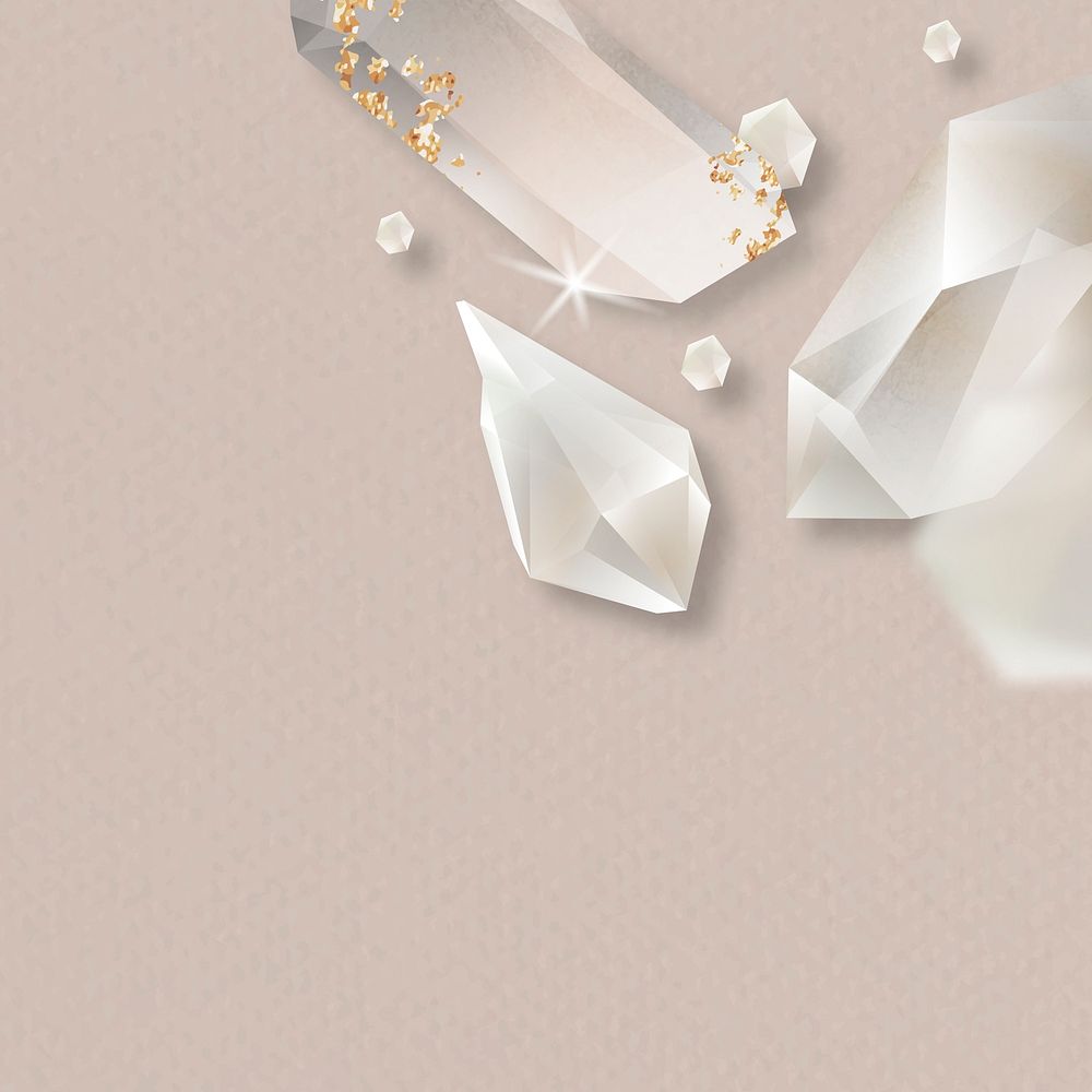 Crystal frame design vector | Premium Vector - rawpixel