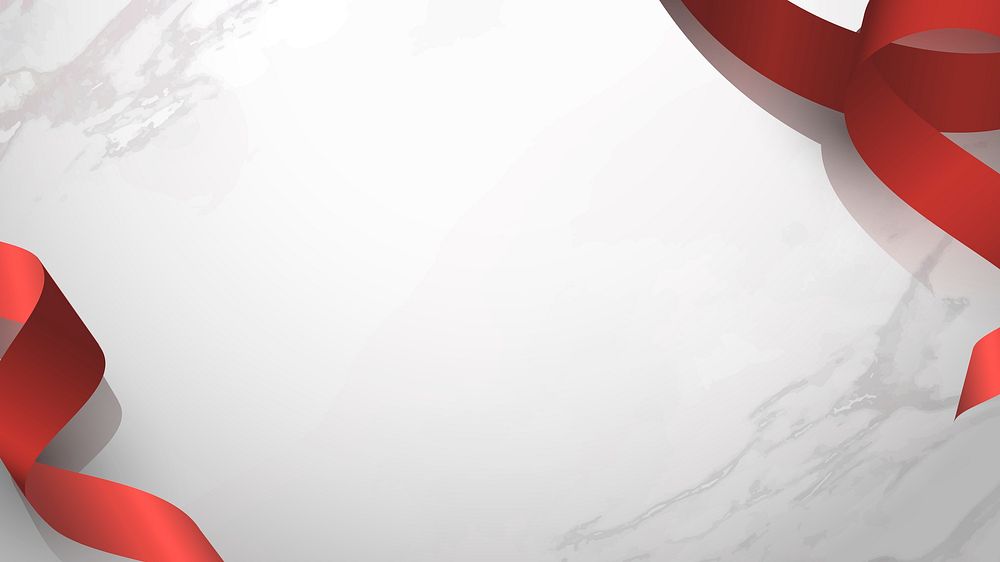 Red ribbon element on gray | Premium Vector - rawpixel