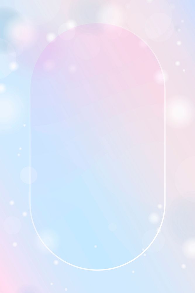 Oval frame on pink and | Premium Vector - rawpixel