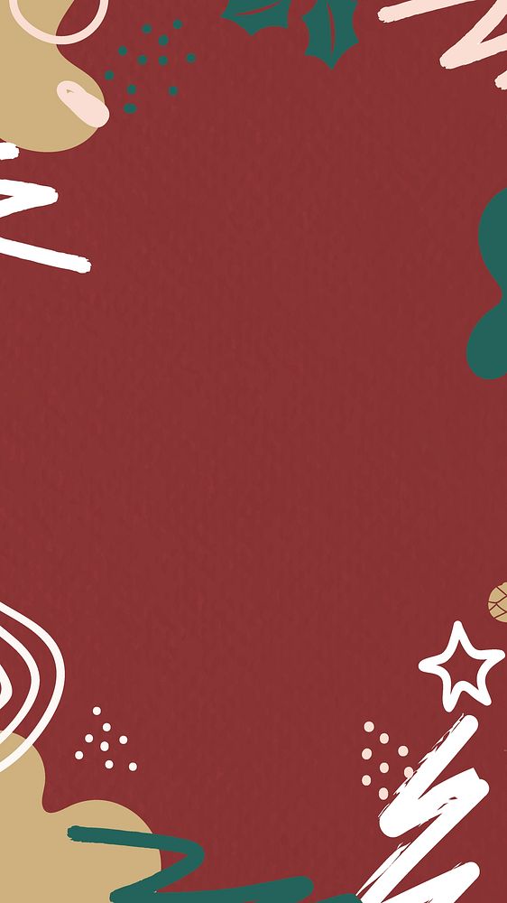 Christmas iPhone wallpaper, festive background | Premium Photo - rawpixel