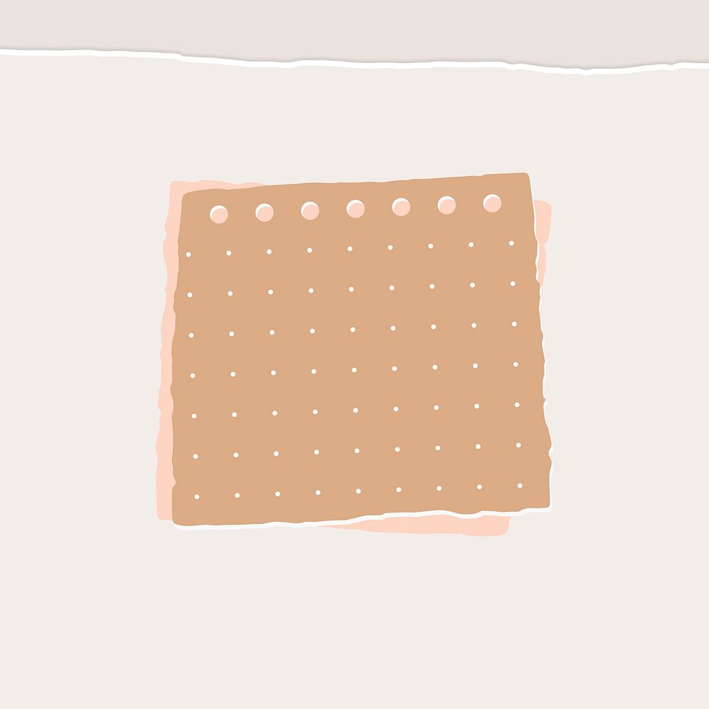 Brown square paper note social | Free Vector - rawpixel