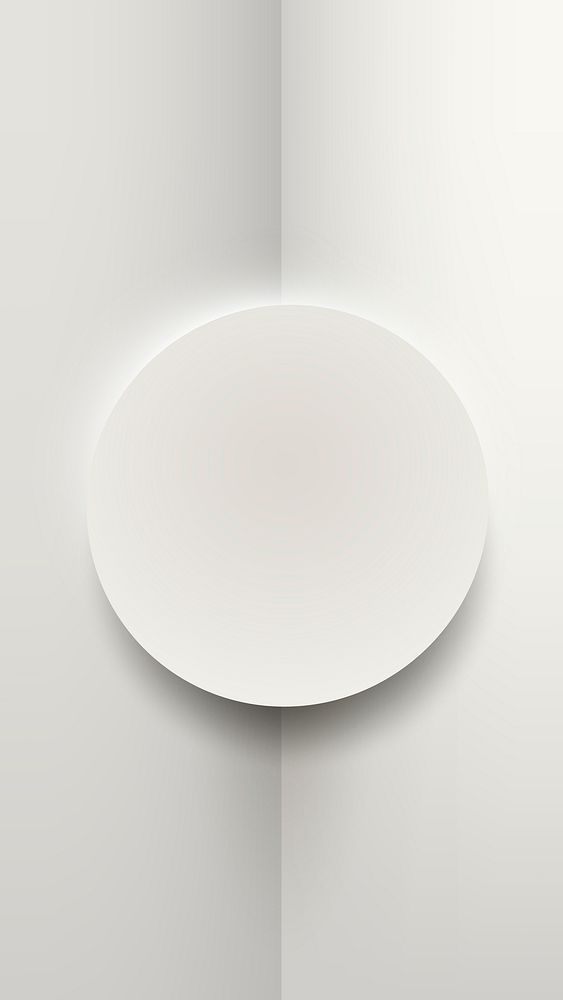 White round paper cut with drop | Premium Vector - rawpixel