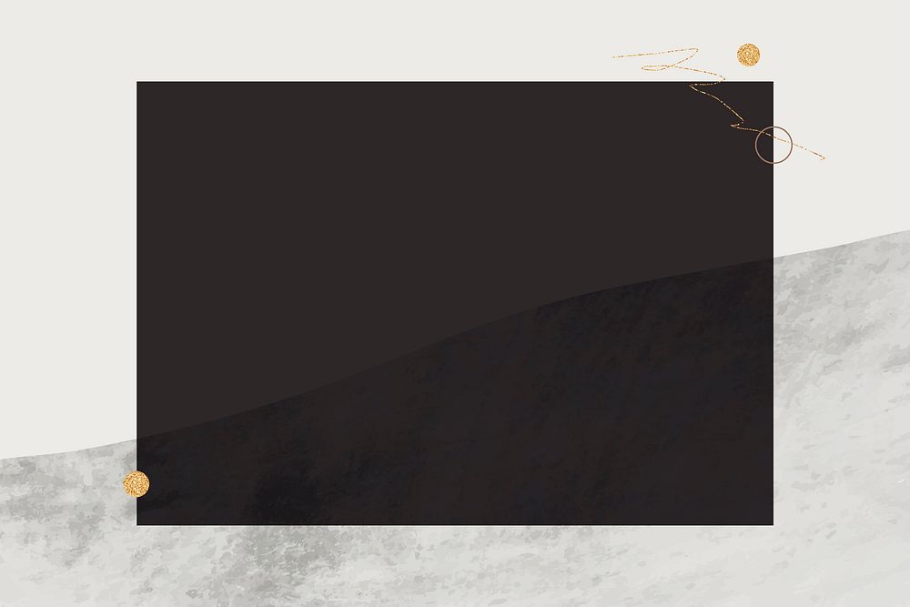 Blank rectangle frame design vector | Premium Vector - rawpixel