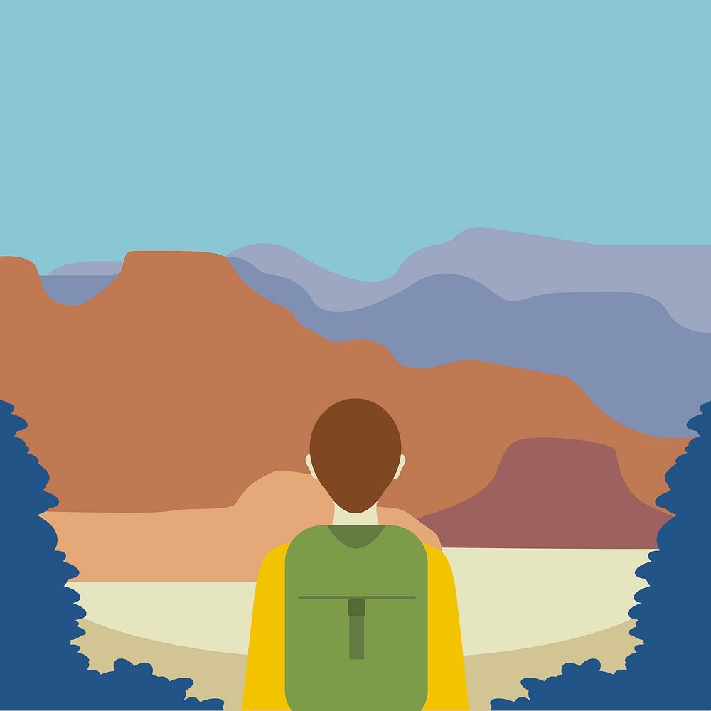 An explorer illustration | Free Photo Illustration - rawpixel