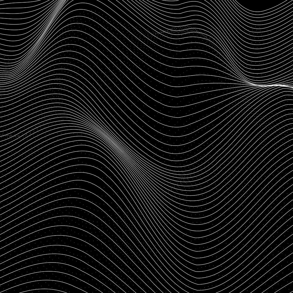 3D abstract wave pattern background | Free Vector - rawpixel