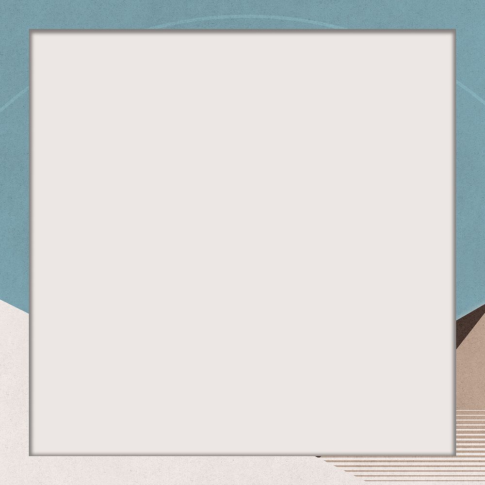 Empty frame PSD minimalist aesthetics | Free PSD - rawpixel