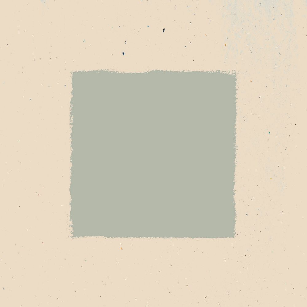 Neutral green rectangle hand drawn | Premium PSD - rawpixel